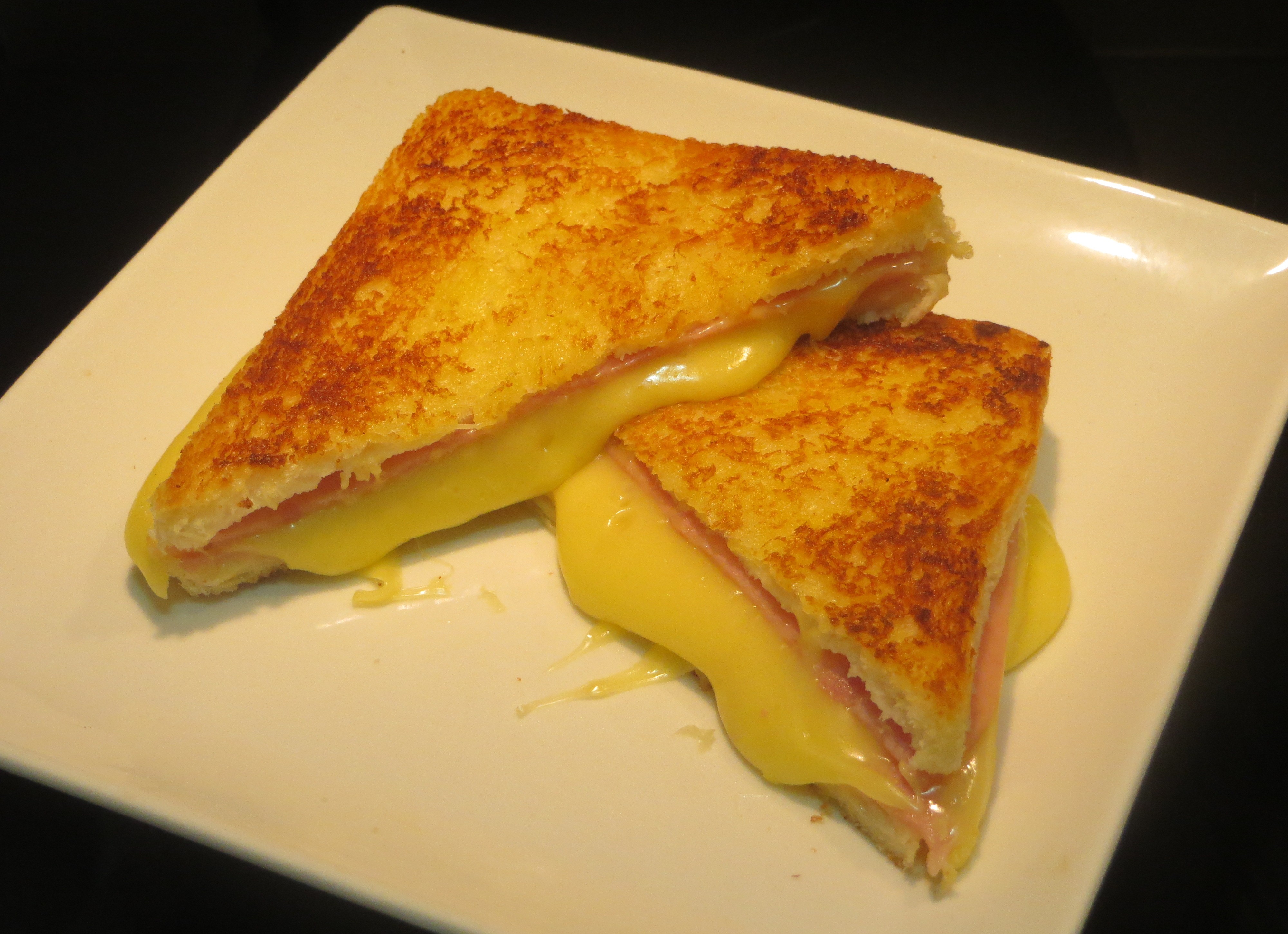 Jugando con fogones Emparedado de jamón y queso - Jugando con fogones